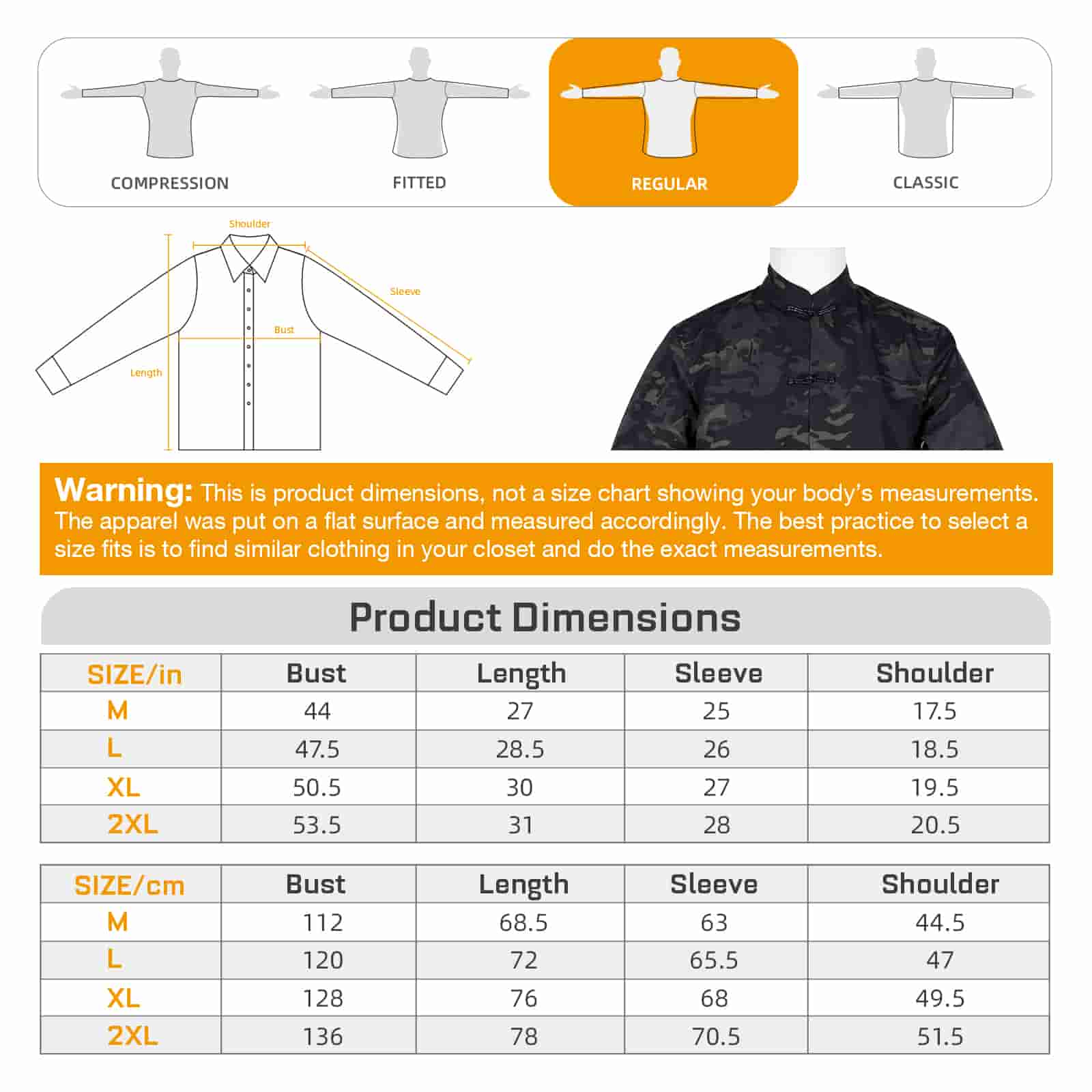 Black Gunpowder Tang Suit Kung Fu Hanfu MCBK Camo Tactical Jacket – Z2 ...